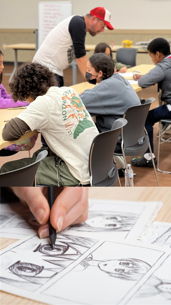 Comic Book Workshop with Little Fish Comic Book Studio! | San Diego Public Library